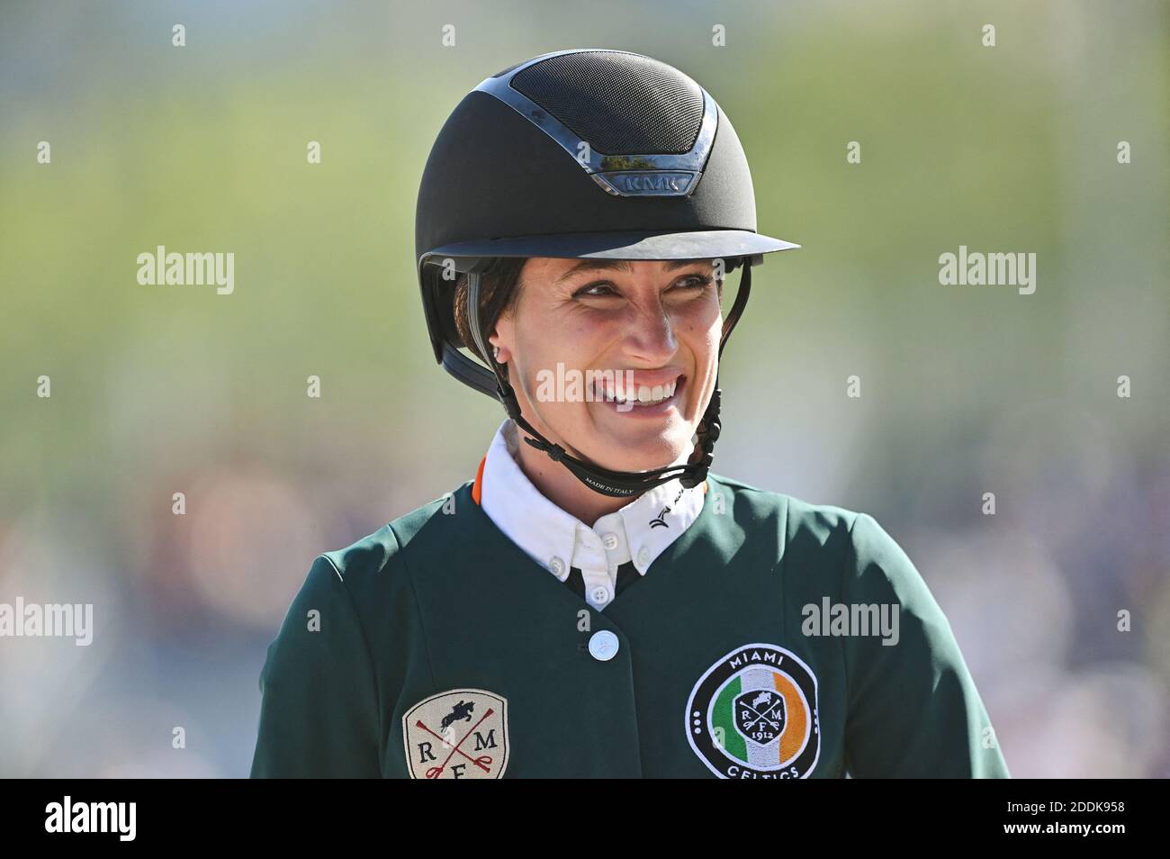 Jessica Springsteen competes the 6th Longines Paris Eiffel Jumping on ...