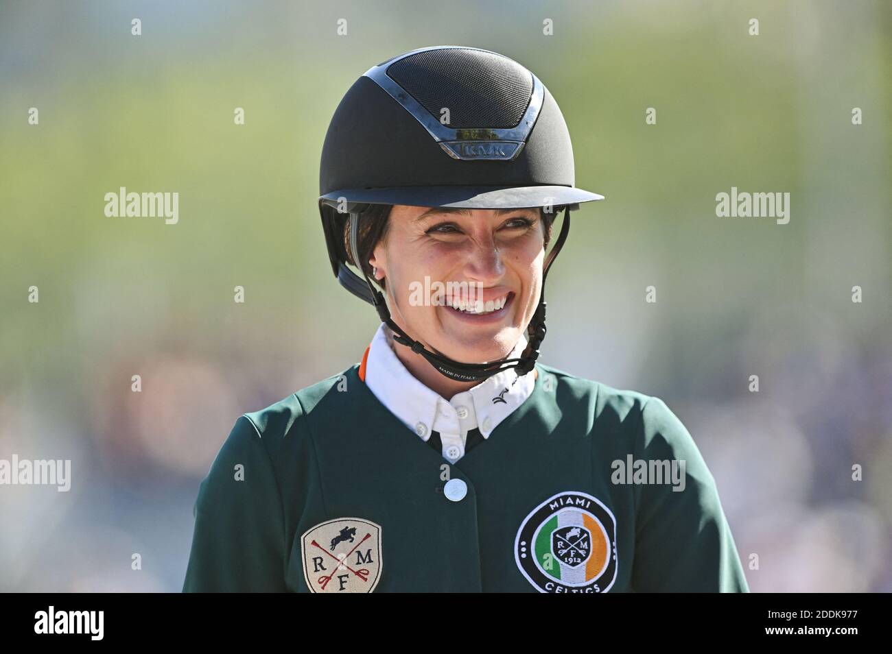 Jessica Springsteen competes the 6th Longines Paris Eiffel Jumping on ...