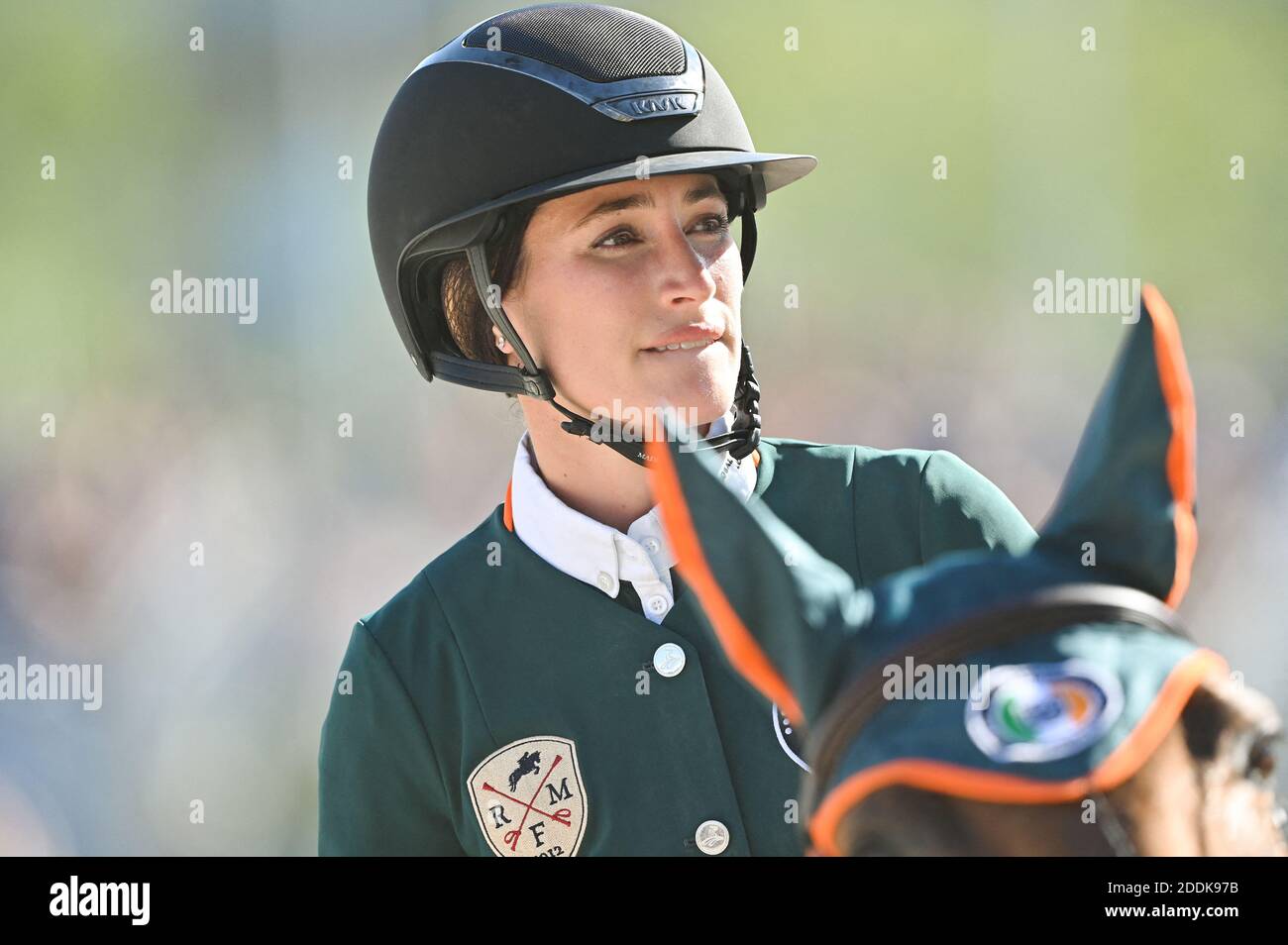 Jessica Springsteen competes the 6th Longines Paris Eiffel Jumping on ...