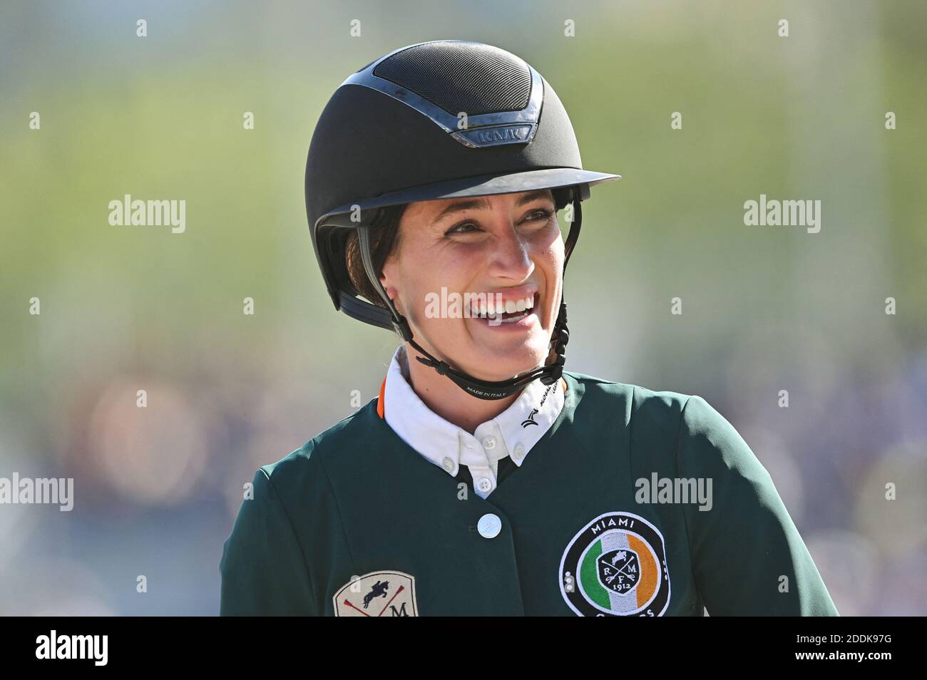 Jessica Springsteen competes the 6th Longines Paris Eiffel Jumping on ...