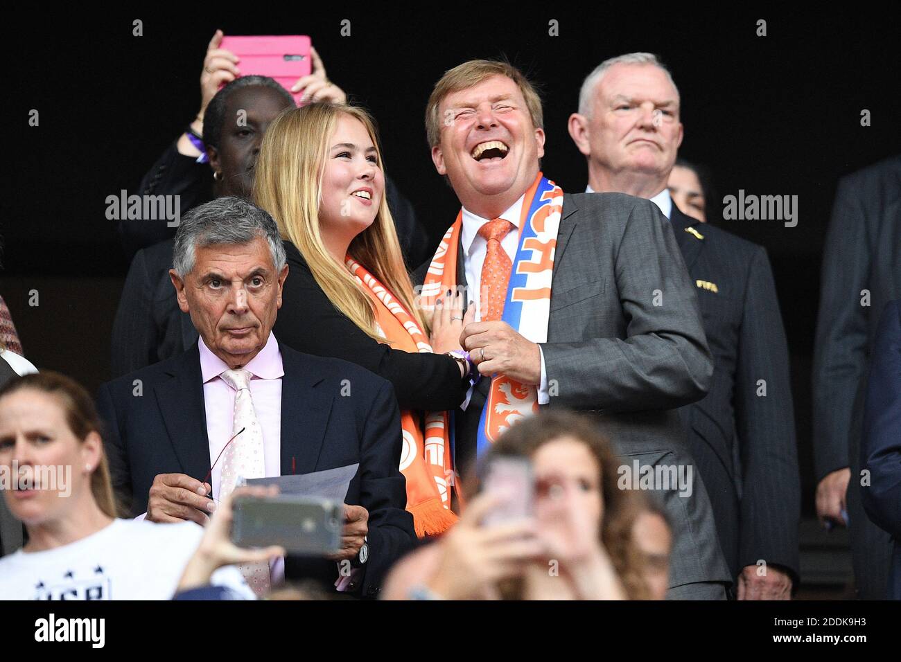 Crown Princess Amalia of Netherlands and King Willem-Alexander of the ...