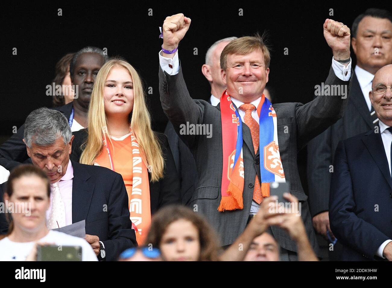 Crown Princess Amalia of Netherlands and King Willem-Alexander of the ...
