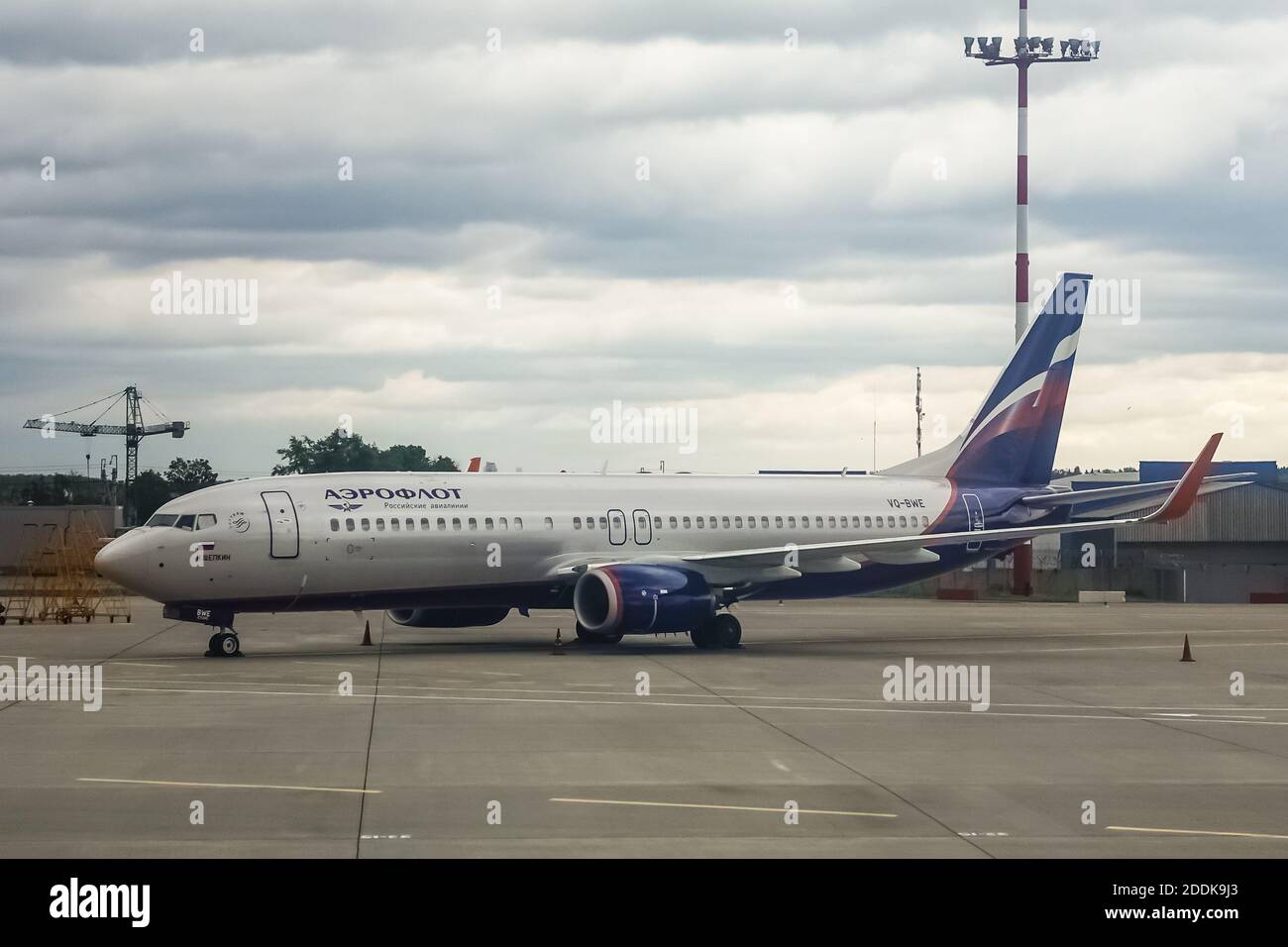 Aeroflot Russian Airlines Boeing 737-800 airplane Stock Photo - Alamy