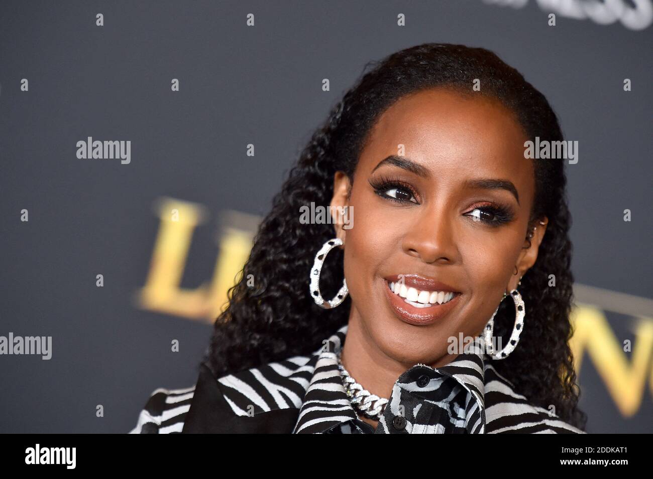 Kelly Rowland attends the world premiere of Disney's "The Lion King" at ...