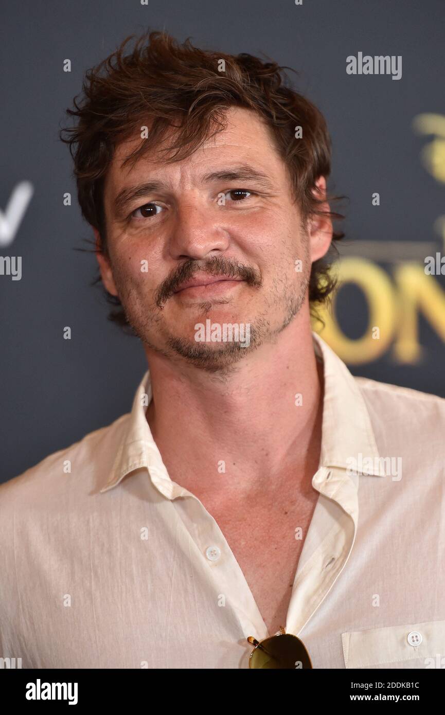 Pedro Pascal attends the world premiere of Disney's "The Lion King" at ...