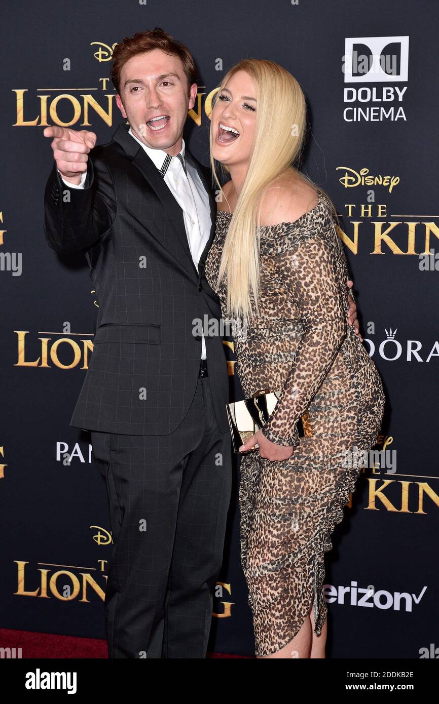 Daryl Sabara, Meghan Trainor attend the world premiere of Disney's "The ...