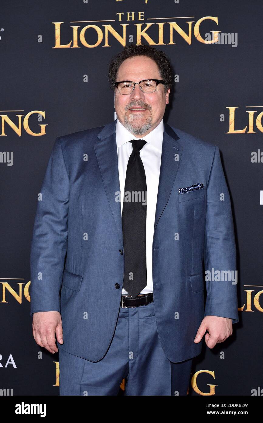 Jon Favreau attends the world premiere of Disney's "The Lion King" at ...