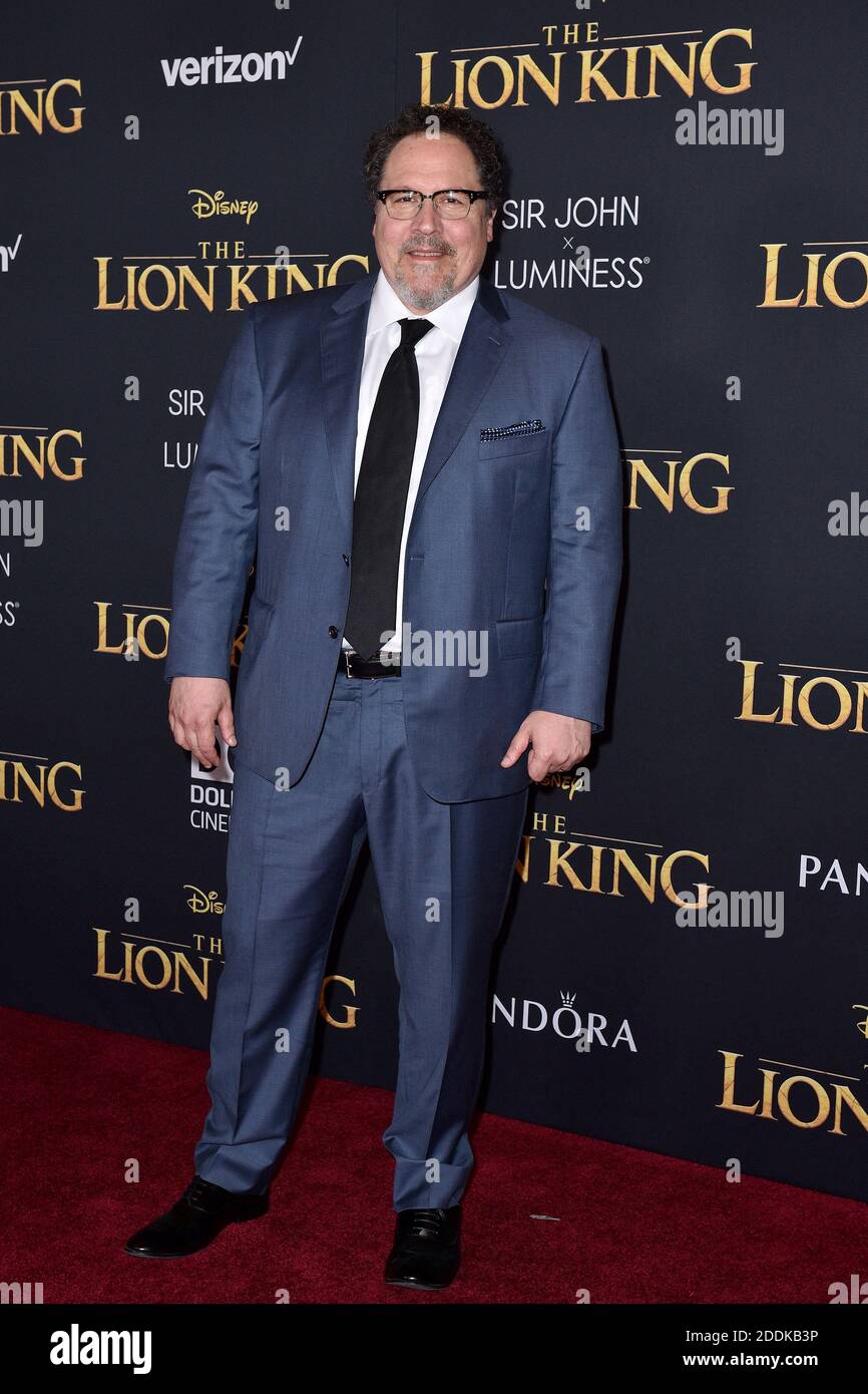 Jon Favreau attends the world premiere of Disney's "The Lion King" at ...