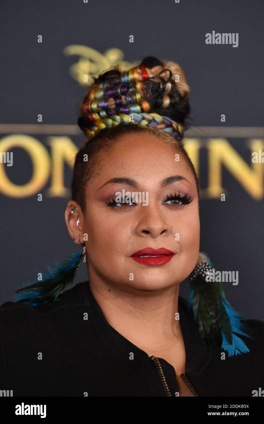 Raven-Symone attends the world premiere of Disney's "The Lion King" at ...