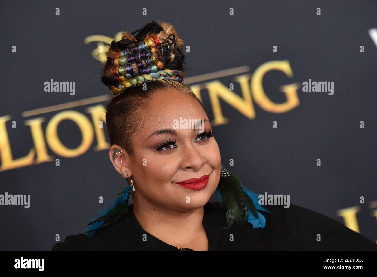 Raven-Symone attends the world premiere of Disney's "The Lion King" at ...