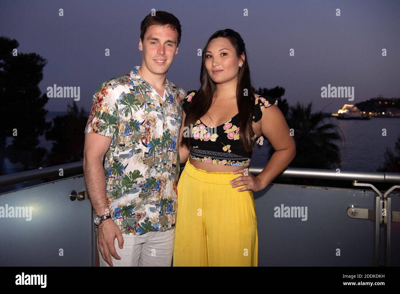 Louis Ducruet and his fiancee Marie Chevallier attend the 15th ...