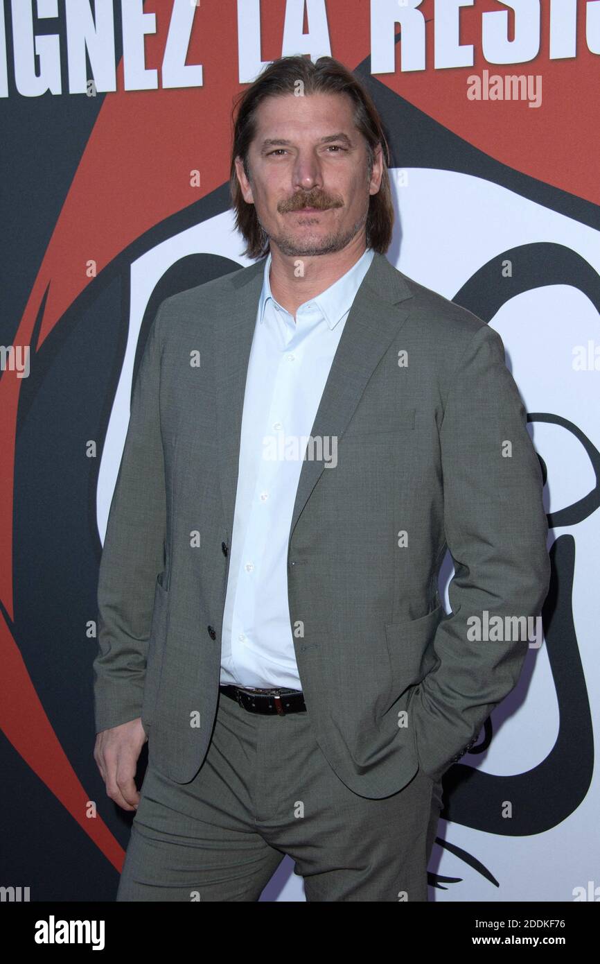 Luka Peros attending the La Casa De Papel season 3 Premiere at the ...