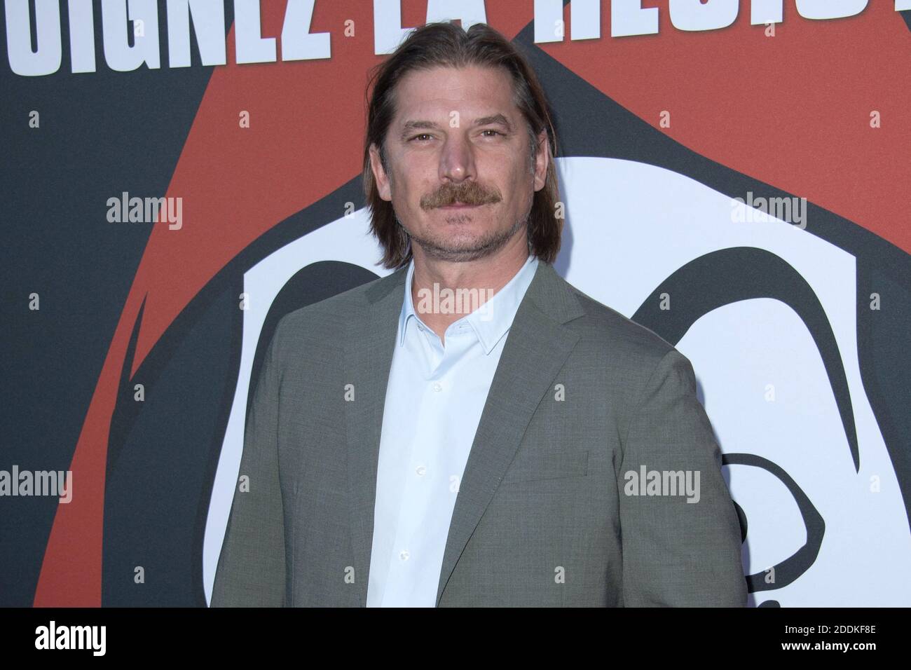 Luka Peros attending the La Casa De Papel season 3 Premiere at the ...