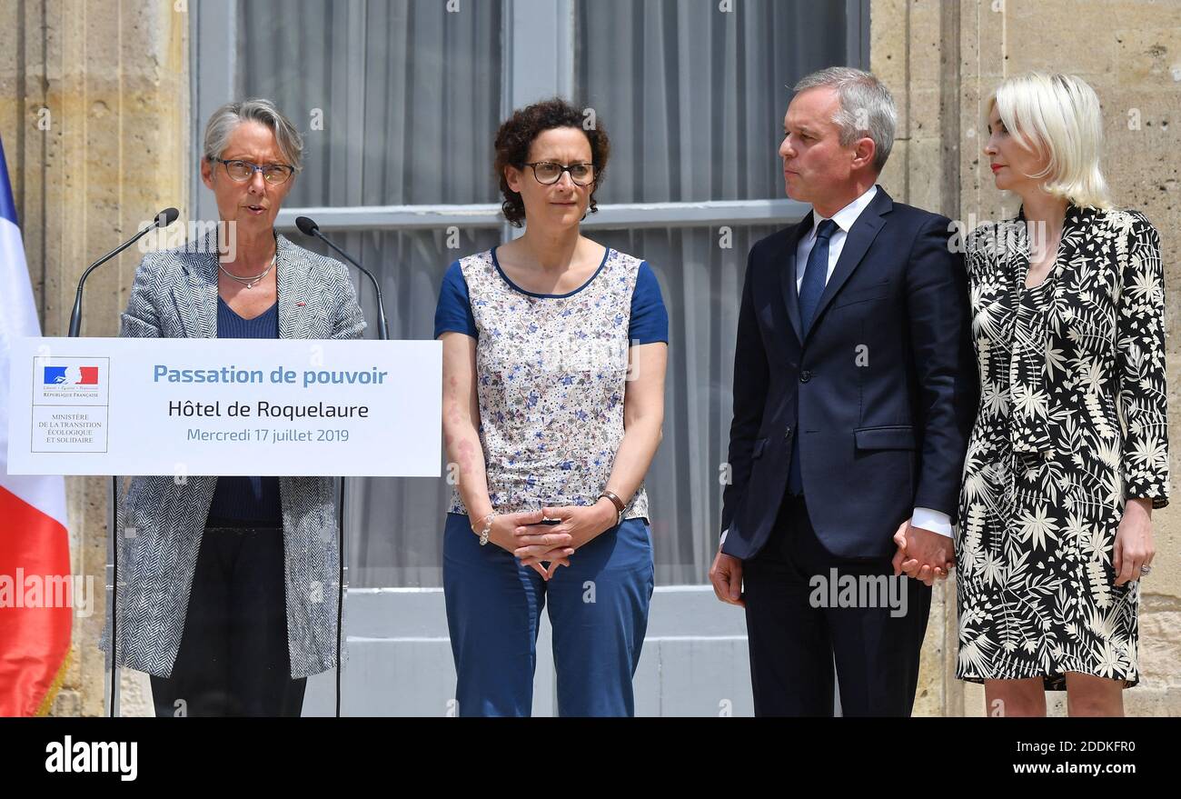 Outgoing French Environment Minister Francois de Rugy, Environment ...