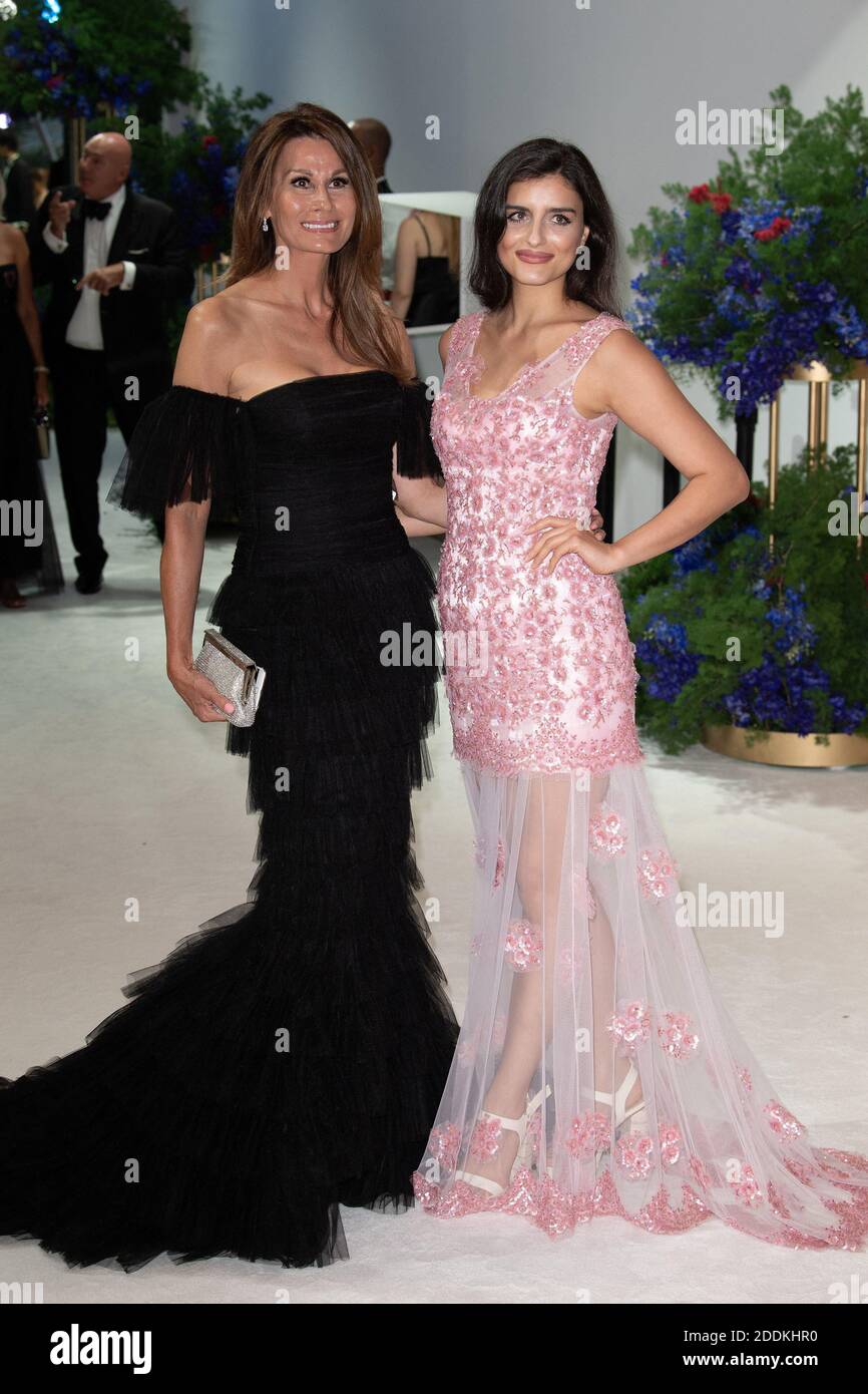 Isabell Kristensen and her daughter Juliette attend the 71th Monaco Red ...