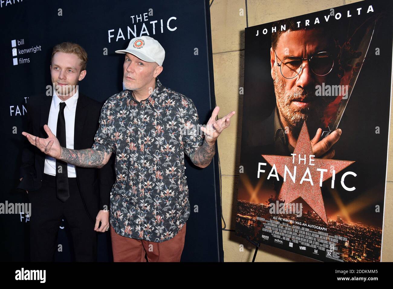 Dallas Durst and Fred Durst attend the premiere of Quiver Distribution ...