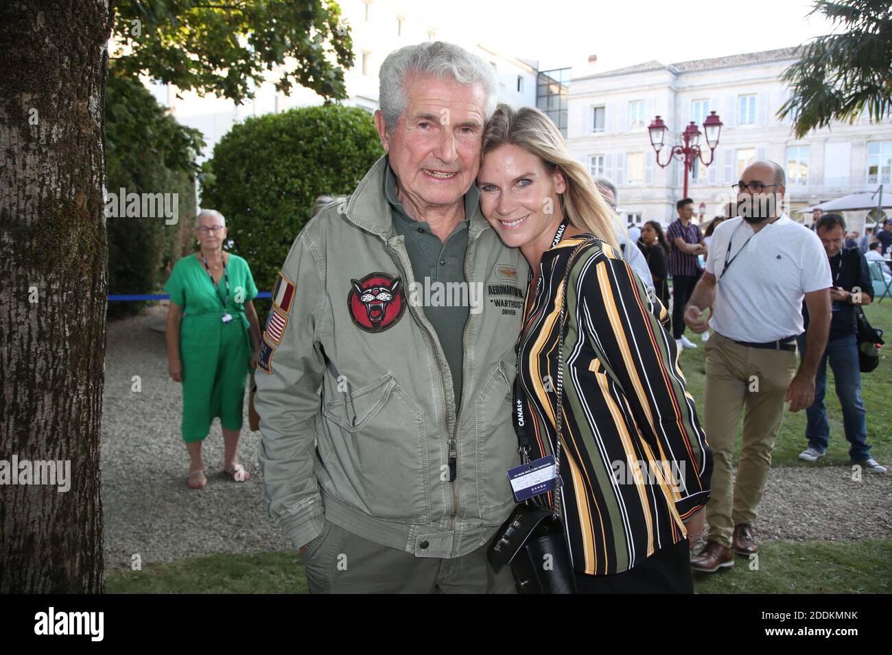 Claude Lelouch and his daughter Sarah Lelouch pose at the La Vertu des ...