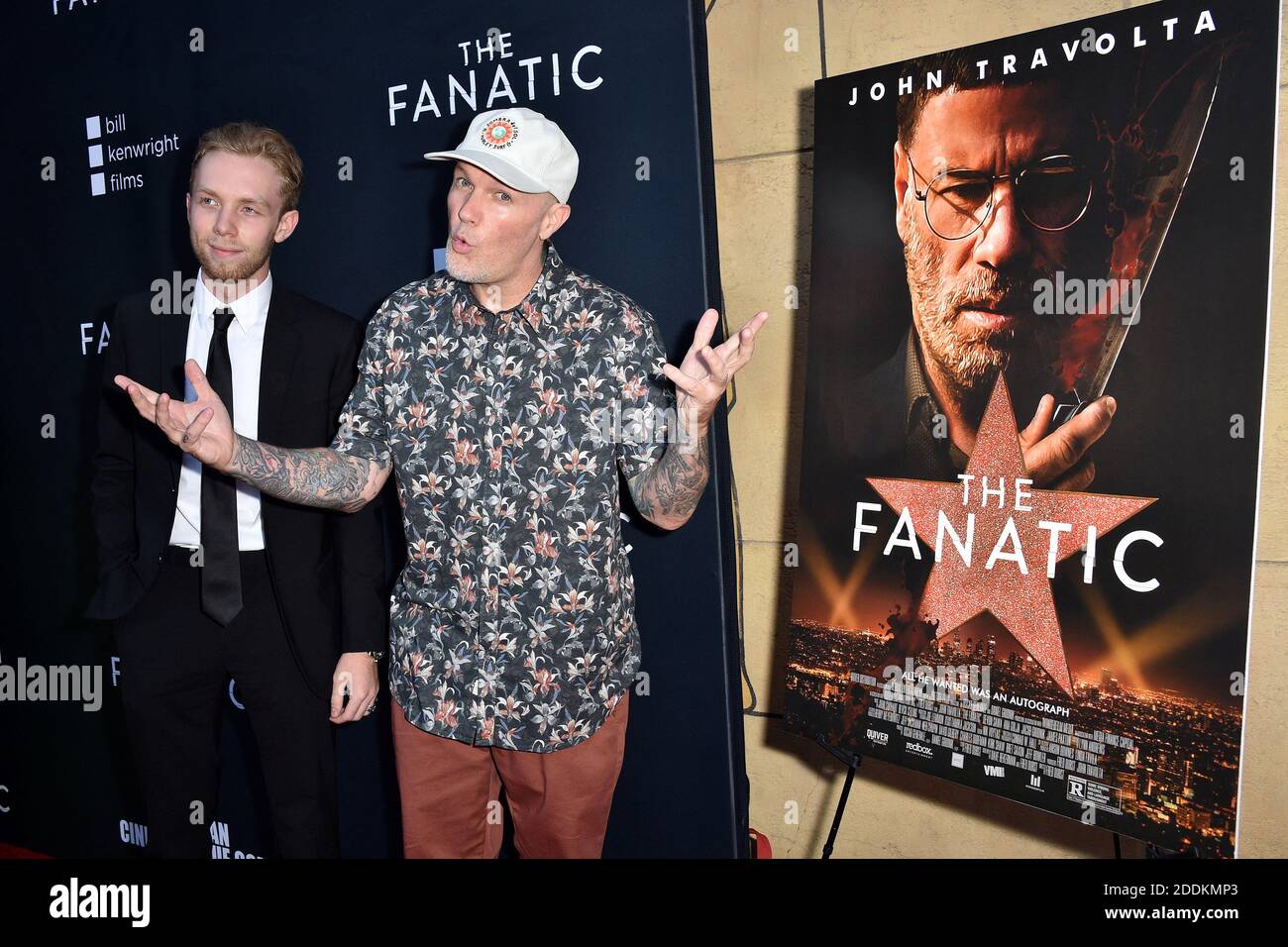 Dallas Durst and Fred Durst attend the premiere of Quiver Distribution ...