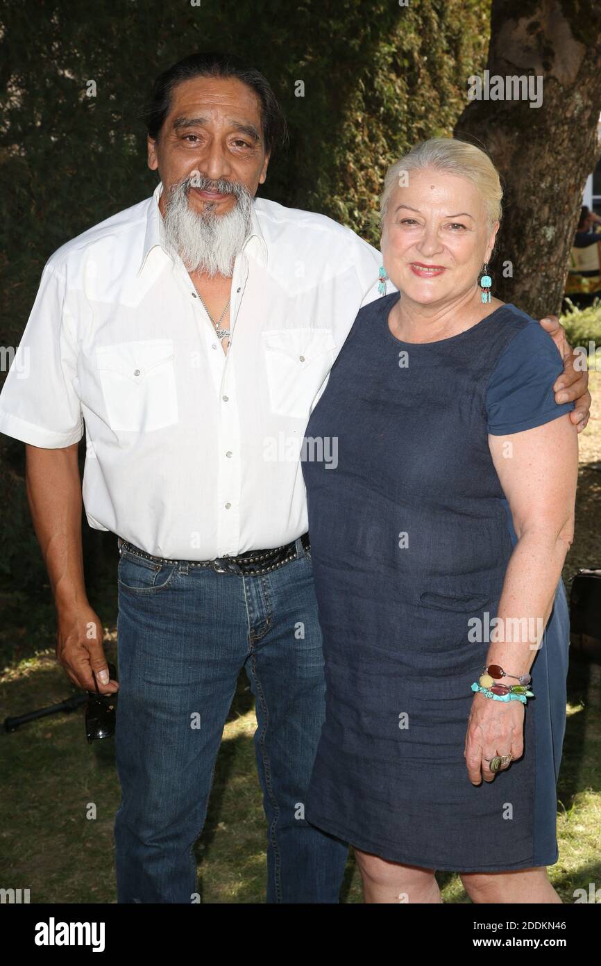 Josiane Balasko and her husband George Aguilar attend L'Esprit de ...