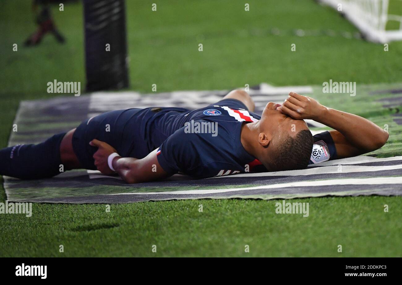 Paris Saint-Germain's Kylian Mbappé during the Ligue 1 Paris Saint ...