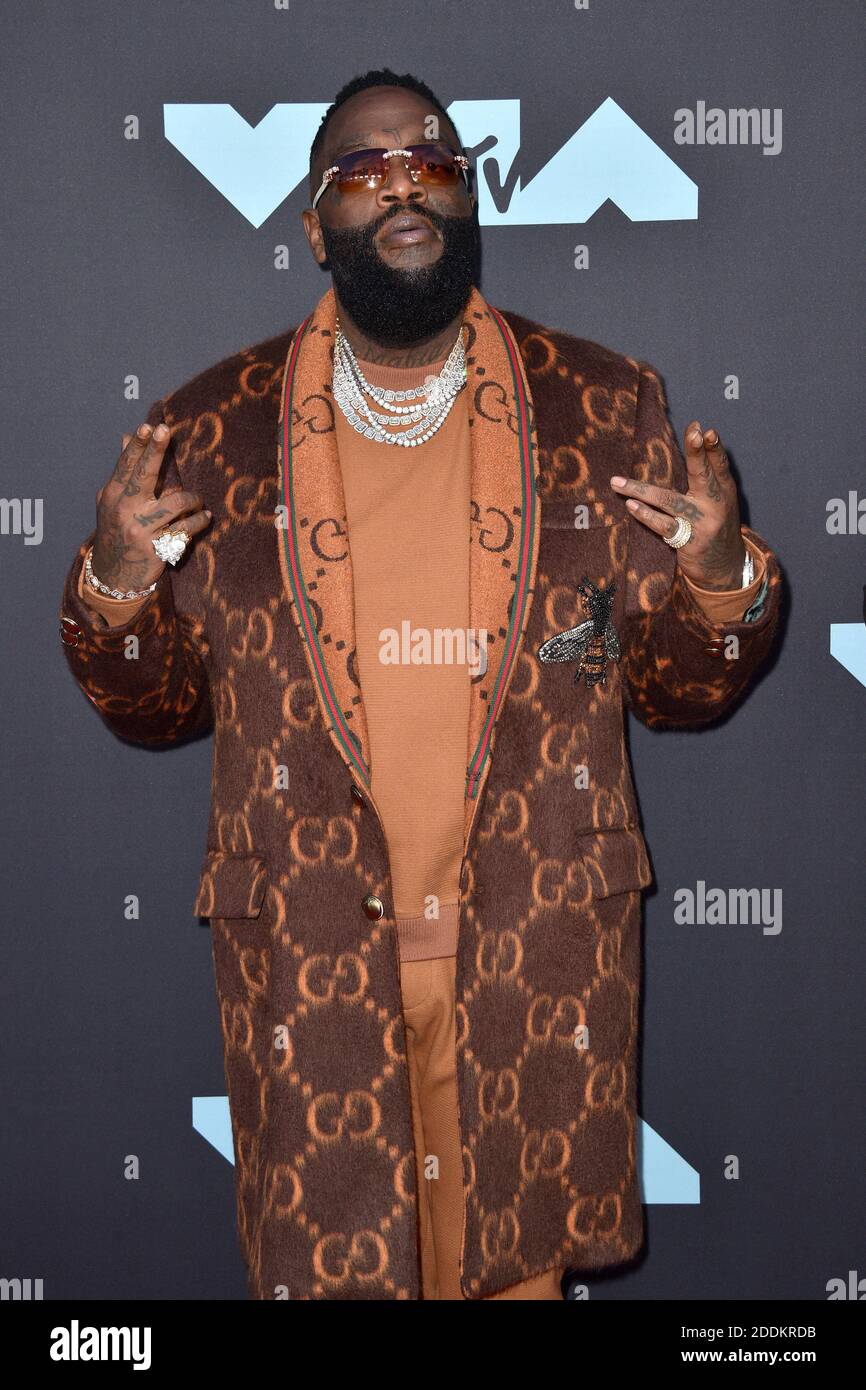 Rick Ross attends the 2019 MTV Video Music Awards at Prudential Center ...