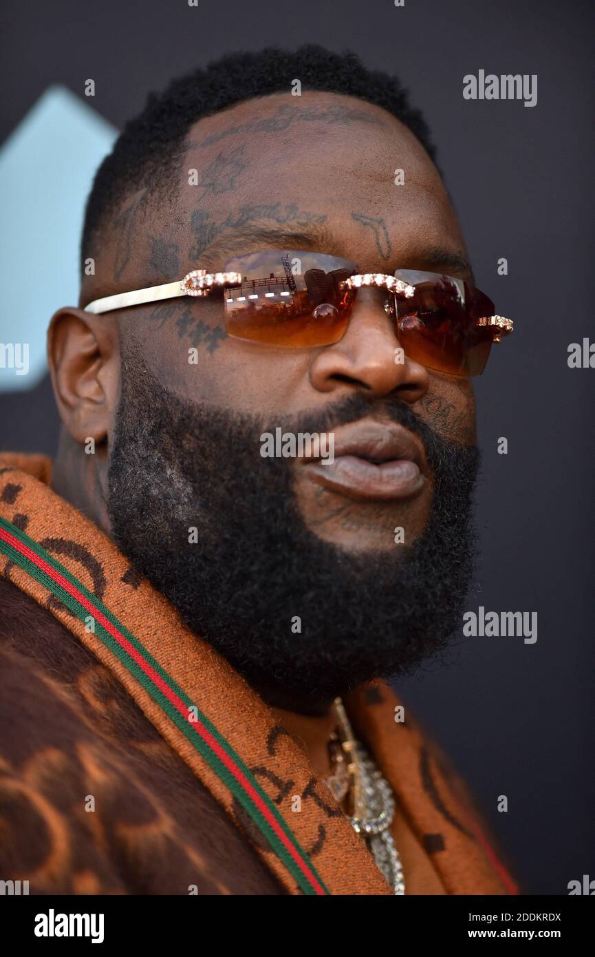 Rick Ross attends the 2019 MTV Video Music Awards at Prudential Center ...
