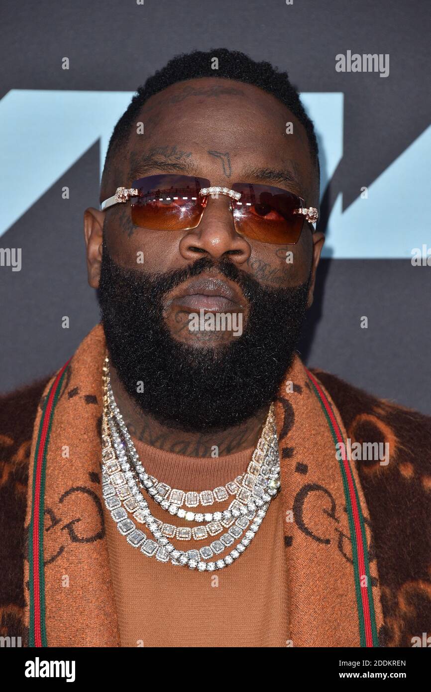 Rick Ross attends the 2019 MTV Video Music Awards at Prudential Center ...