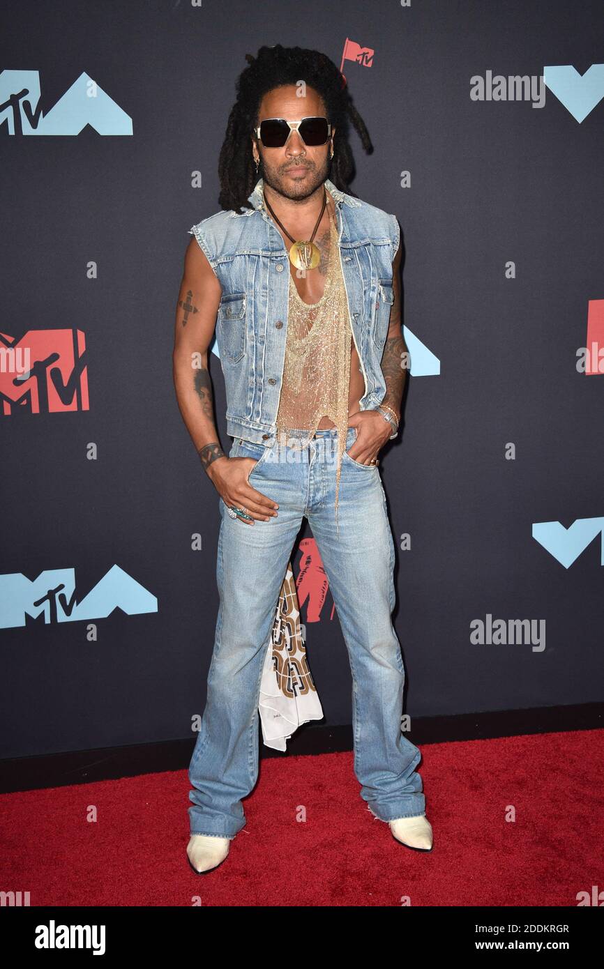 Lenny Kravitz attends the 2019 MTV Video Music Awards at Prudential ...