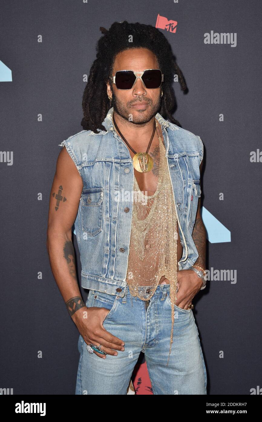 Lenny Kravitz attends the 2019 MTV Video Music Awards at Prudential ...