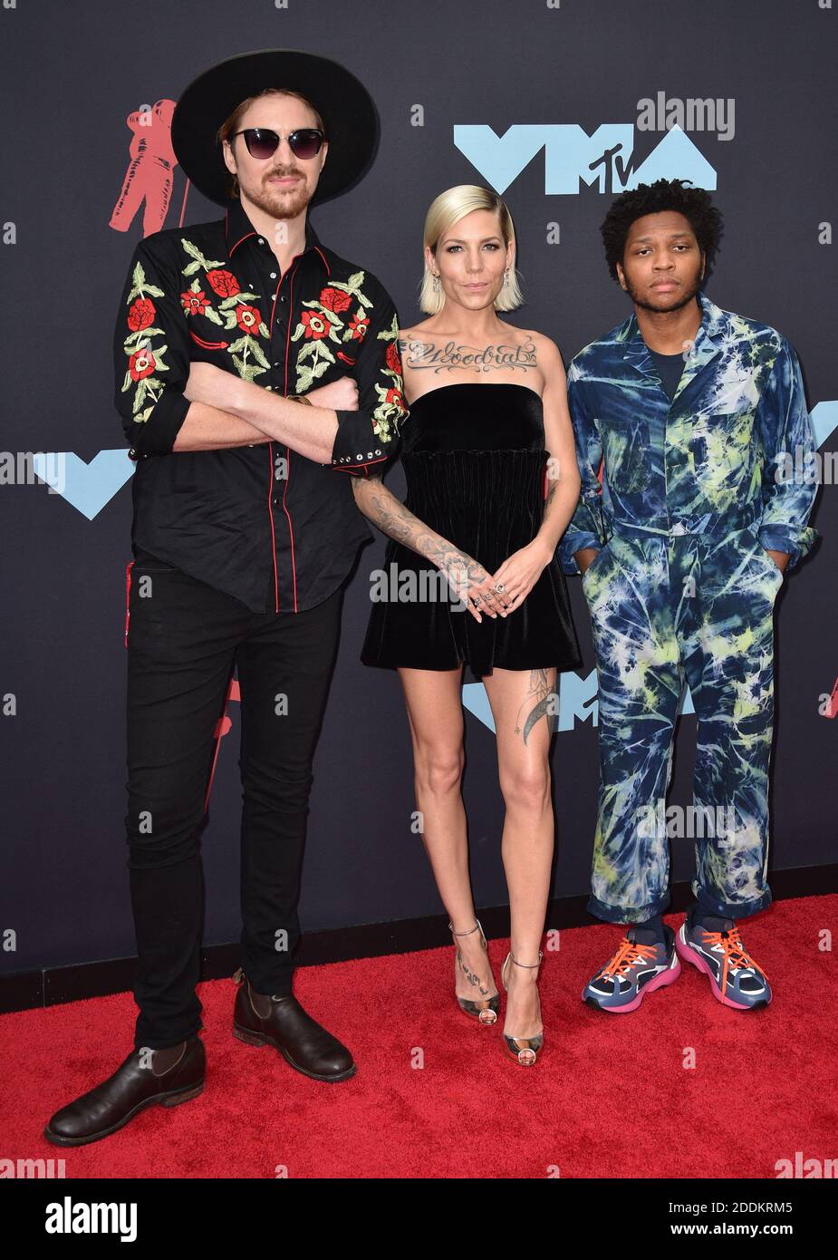 Gallant, Skylar Grey, Jamie N Commons attend the 2019 MTV Video Music ...