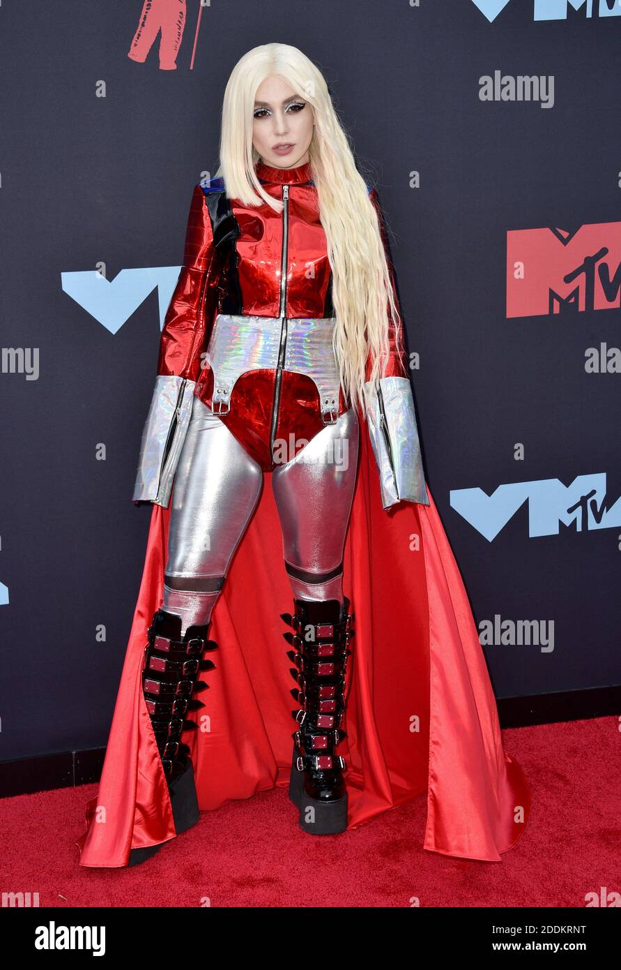 Ava Max attends the 2019 MTV Video Music Awards at Prudential Center on ...