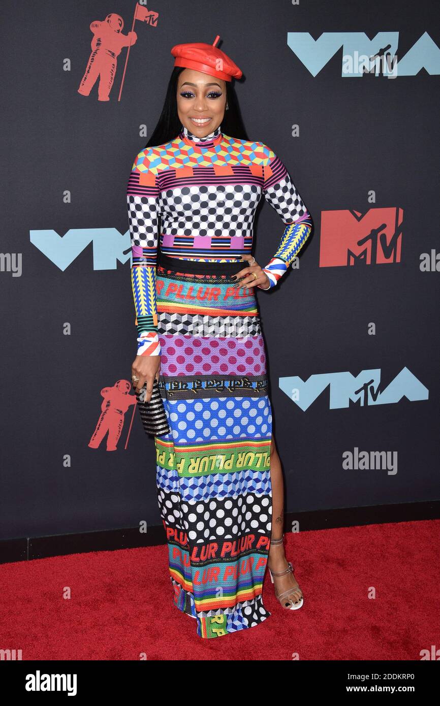 Monica attends the 2019 MTV Video Music Awards at Prudential Center on ...
