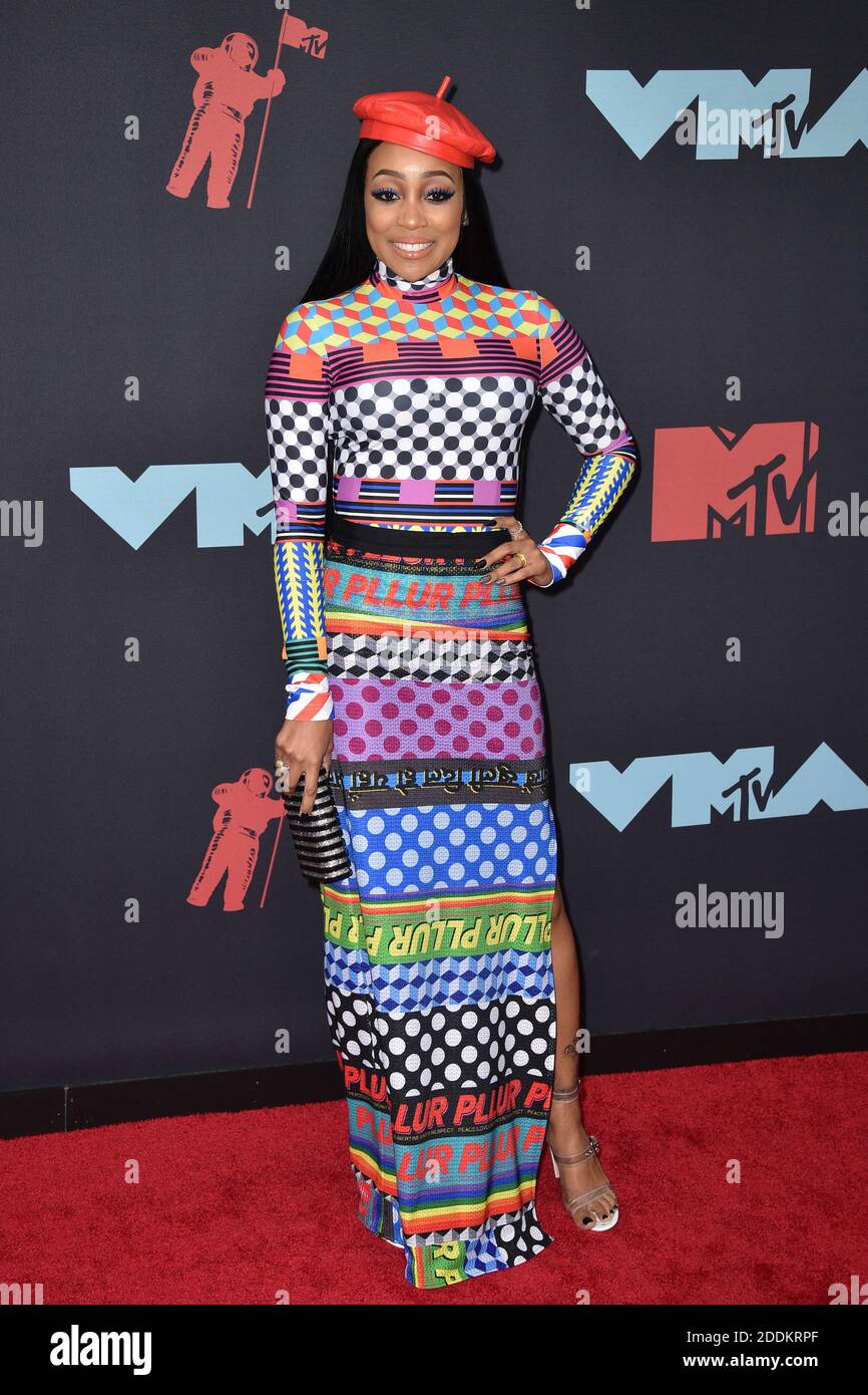 Monica attends the 2019 MTV Video Music Awards at Prudential Center on ...