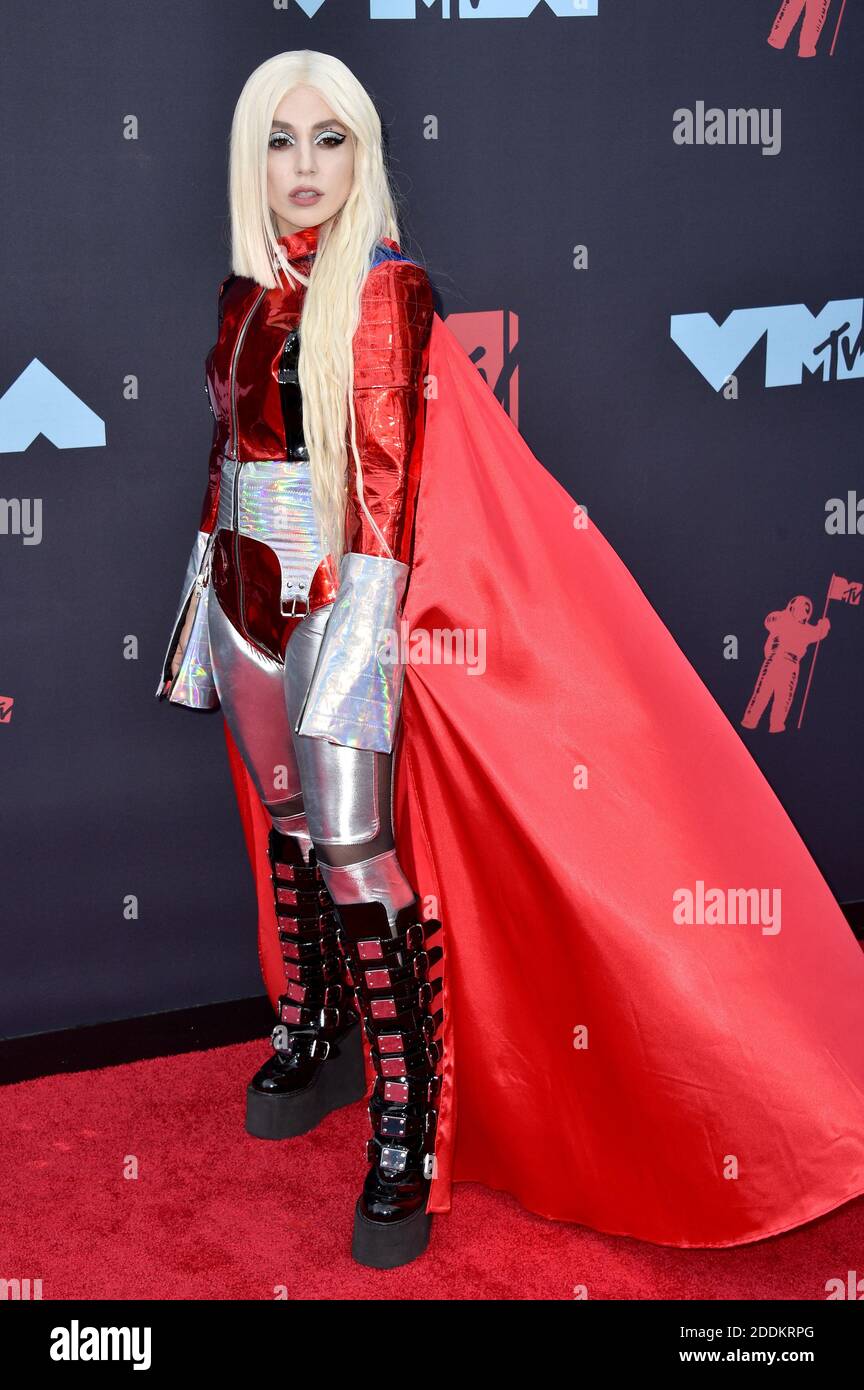 Ava Max attends the 2019 MTV Video Music Awards at Prudential Center on ...
