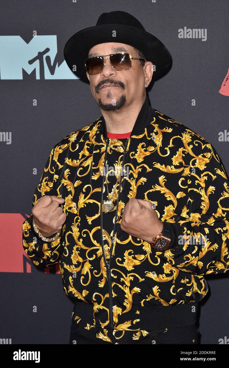 Ice-T attends the 2019 MTV Video Music Awards at Prudential Center on ...