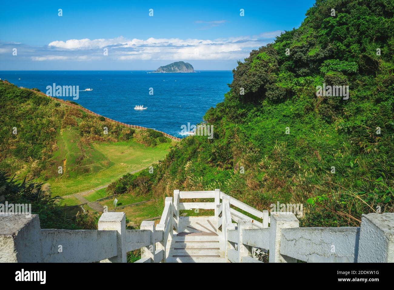 Badouzi Coastal Park, aka Wangyou Valley, in keelung, taiwan Stock ...