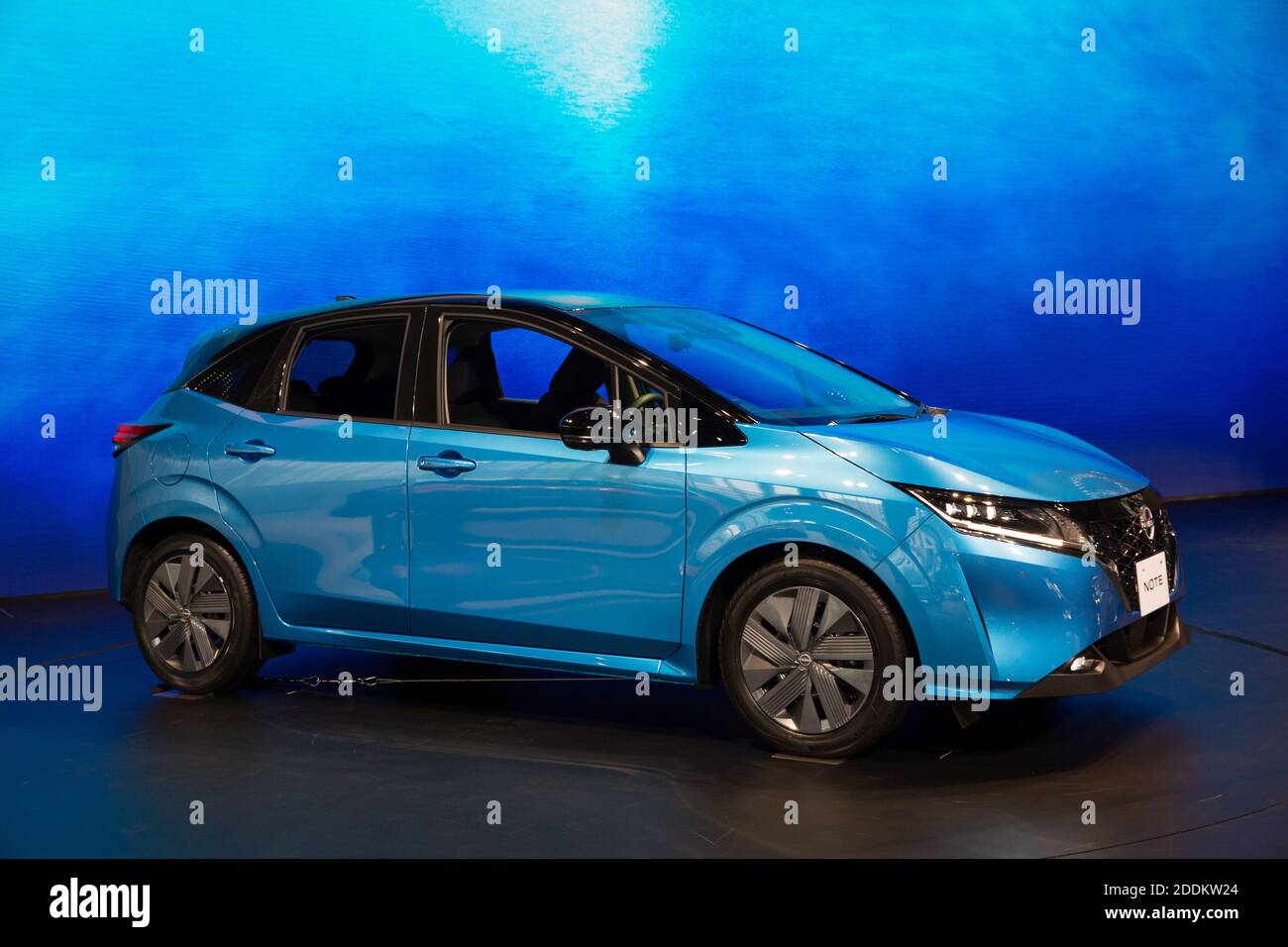 Nissan Note E-Power 2021 at the Nissan Gallery in Nissan's global ...