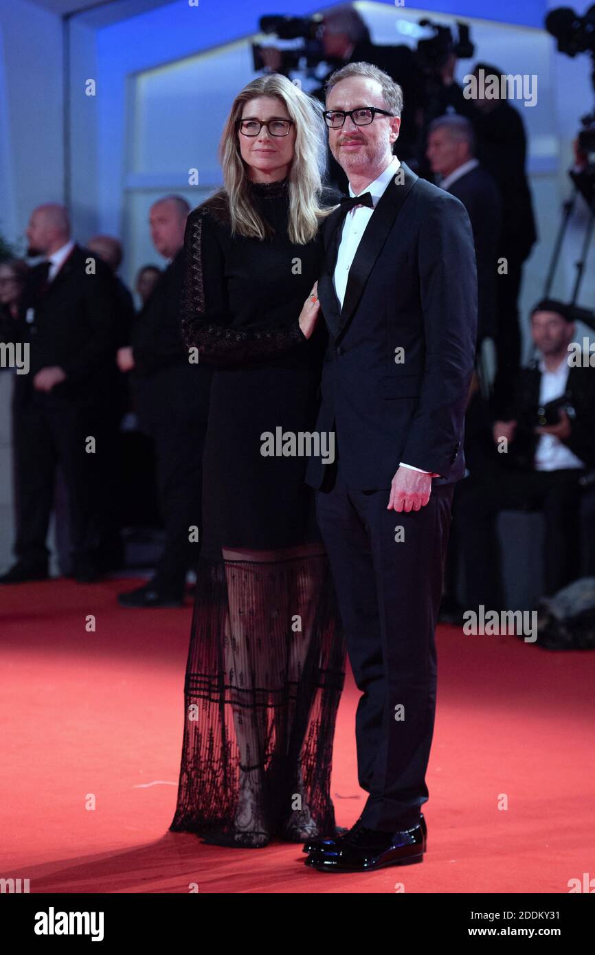 James Gray and his wife Alexandra Dickson attending the Ad Astra ...