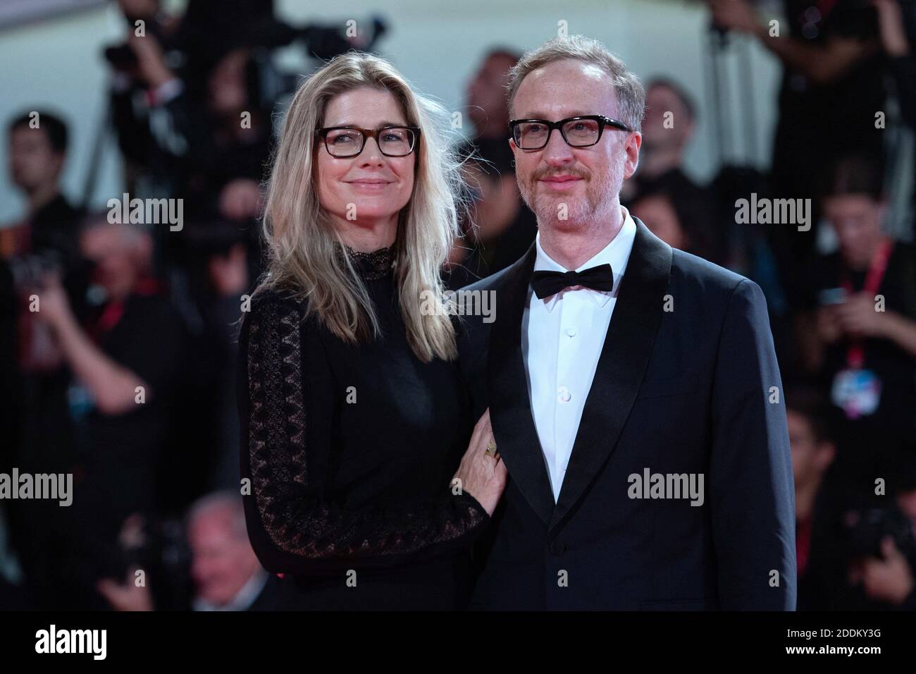 James Gray and his wife Alexandra Dickson attending the Ad Astra ...