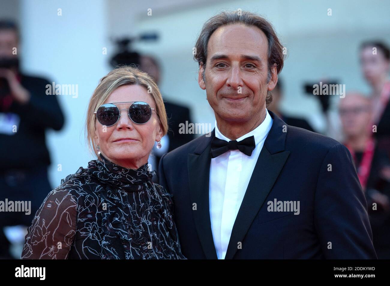 Dominique Lemonnier and Alexandre Desplat attending the J'Accuse ...