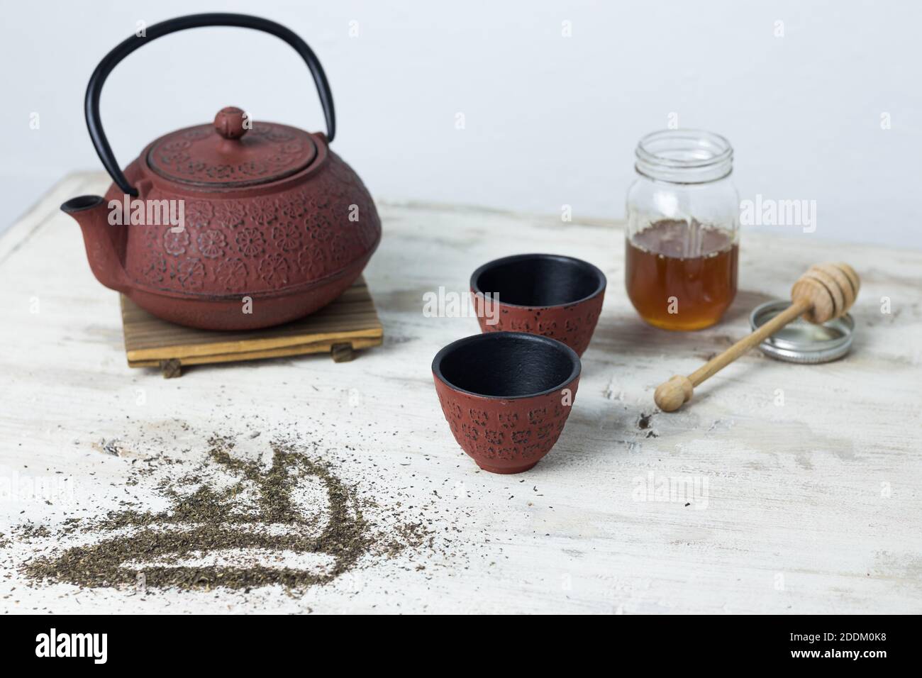 Tea pot #3 General focal point Stock Photo - Alamy