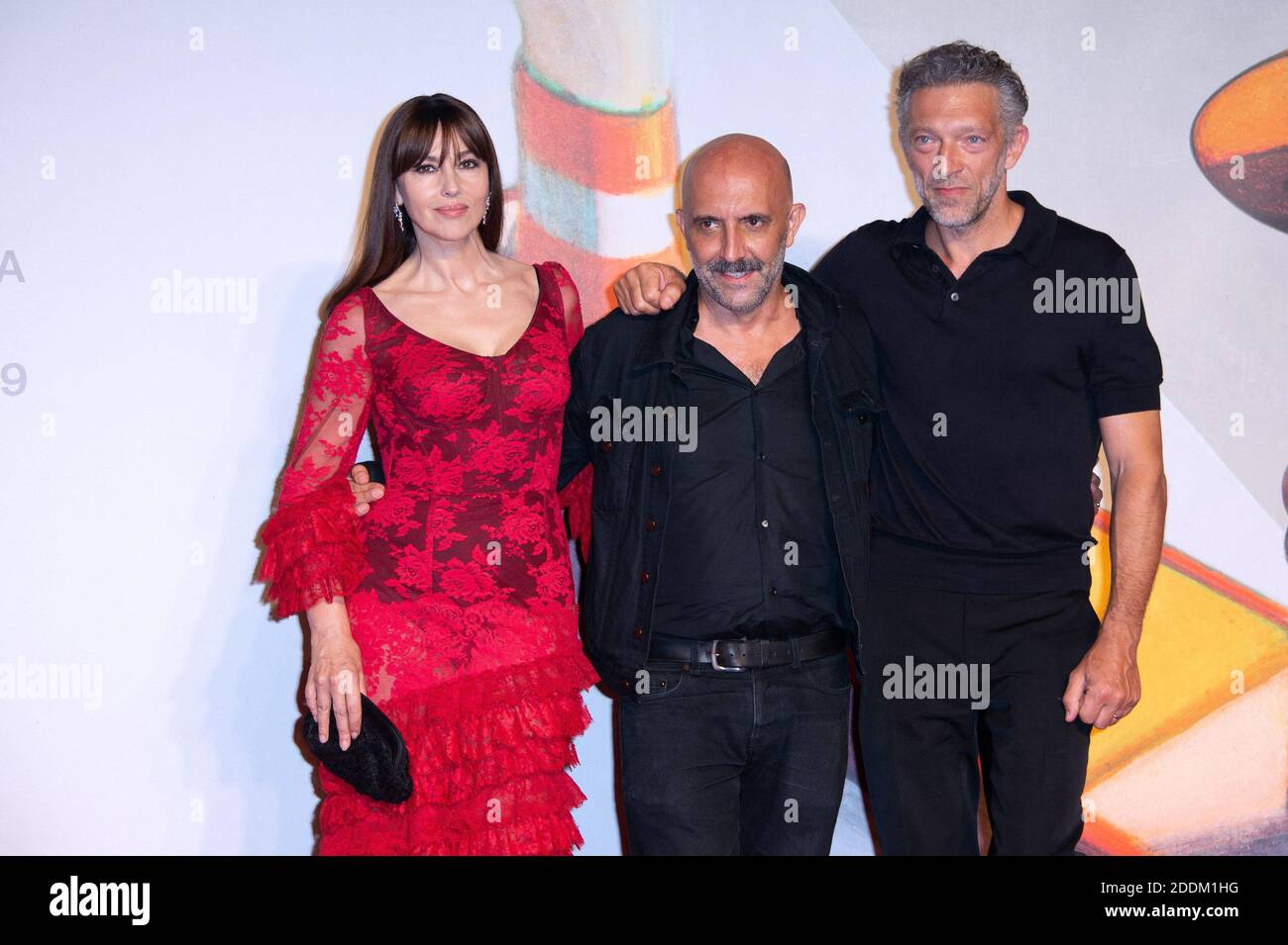 Monica Bellucci, Gaspard Noe and Vincent Cassel attending the ...