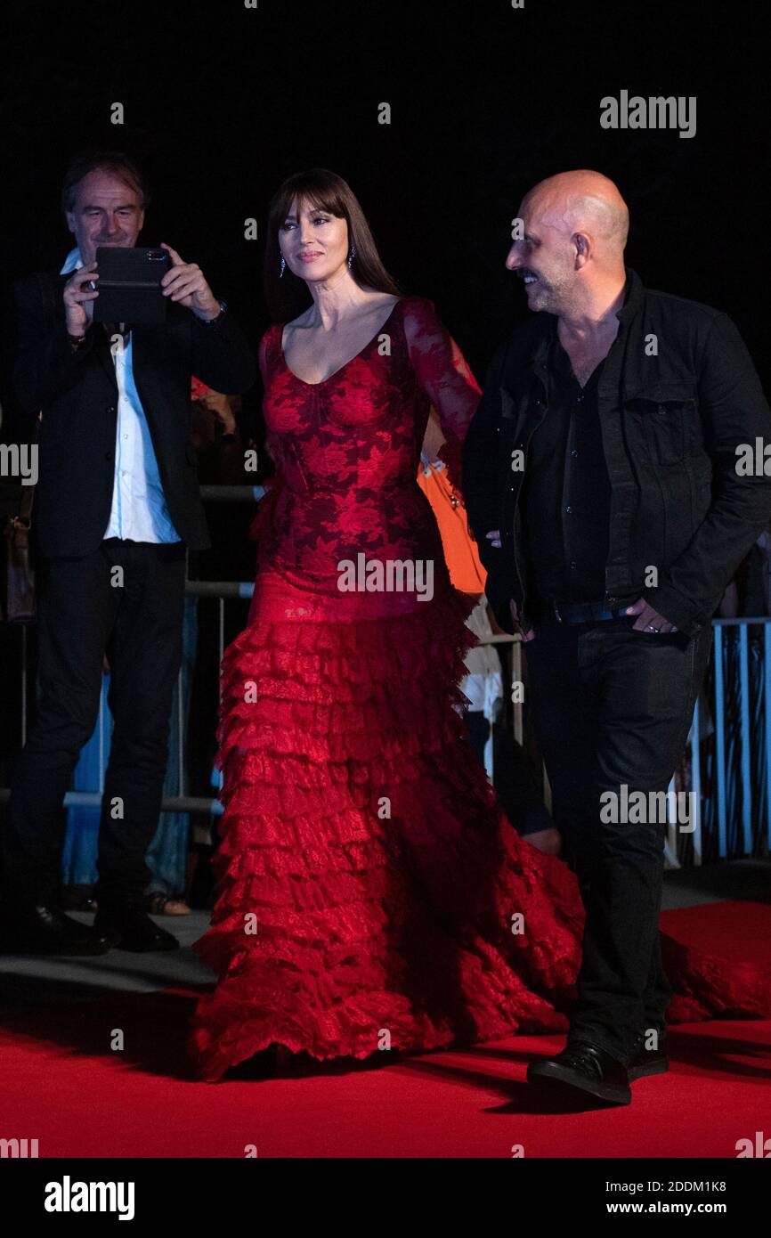 Monica Bellucci and Gaspard Noe attending the Irreversible - Inversion ...