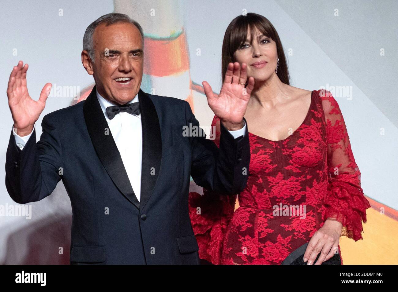 Alberto Barbera and Monica Bellucci attending the Irreversible ...