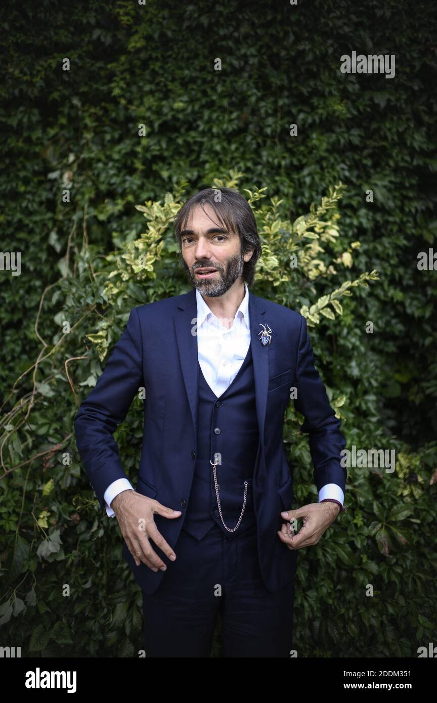 Exclusive - PORTRAIT : Cedric Villani poses during a photo session in ...