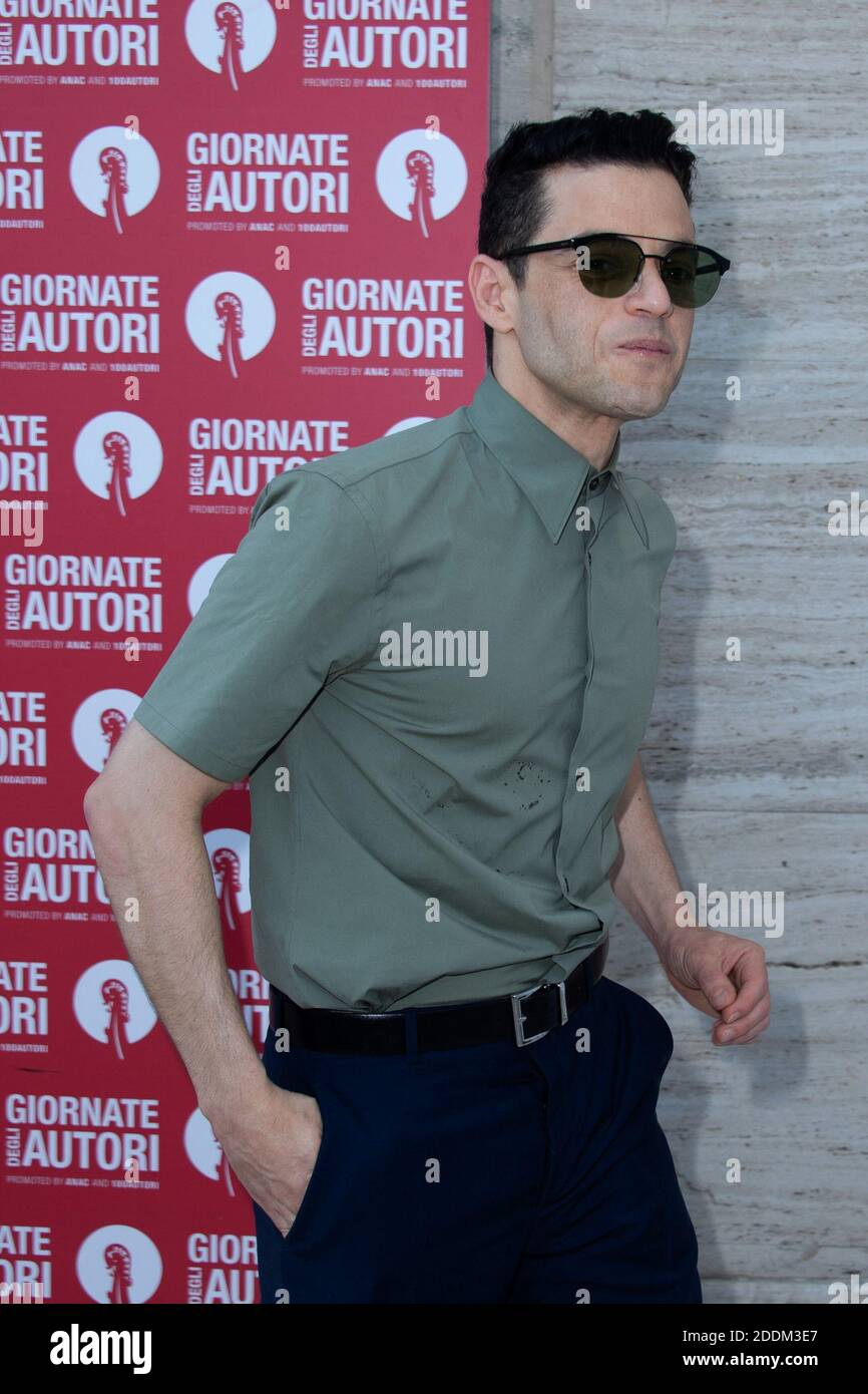 Remi Malek attending the MiuMiu Photocall as part of the 76th Venice ...