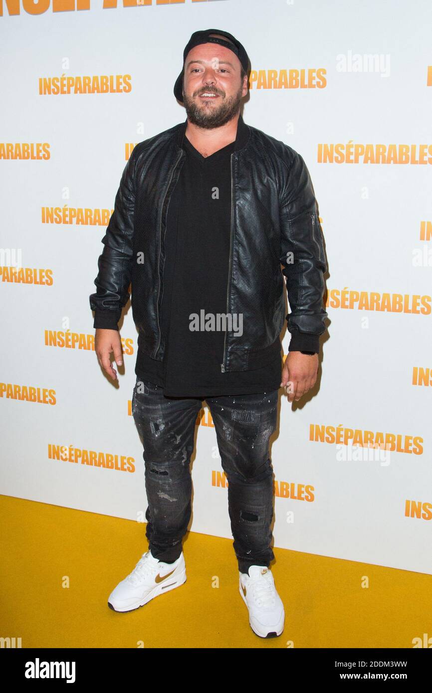 Alban Ivanov attends the 'Inseparables' Paris Film Premiere At UGC Cine ...
