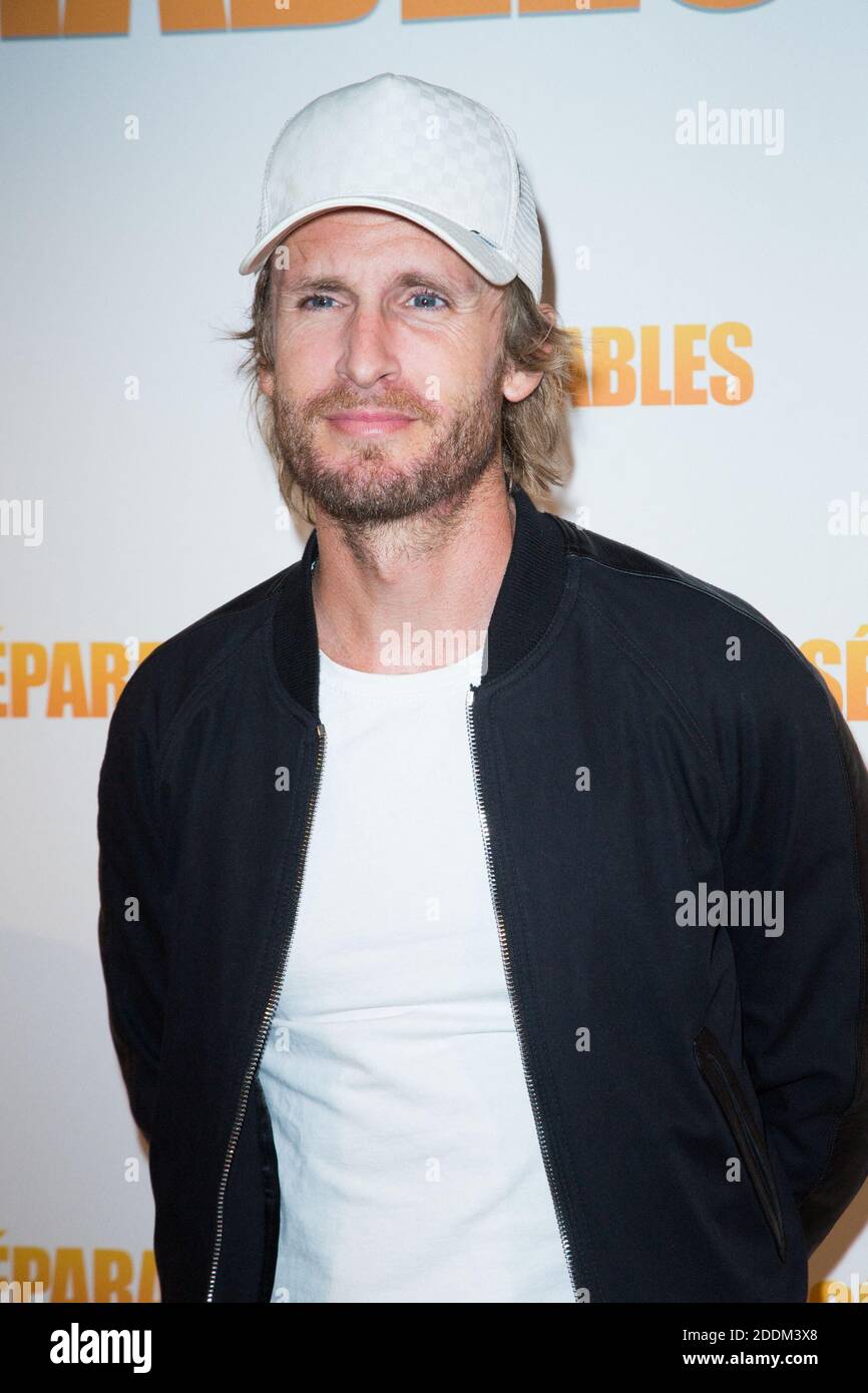 Philippe Lacheau attends the 'Inseparables' Paris Film Premiere At UGC ...