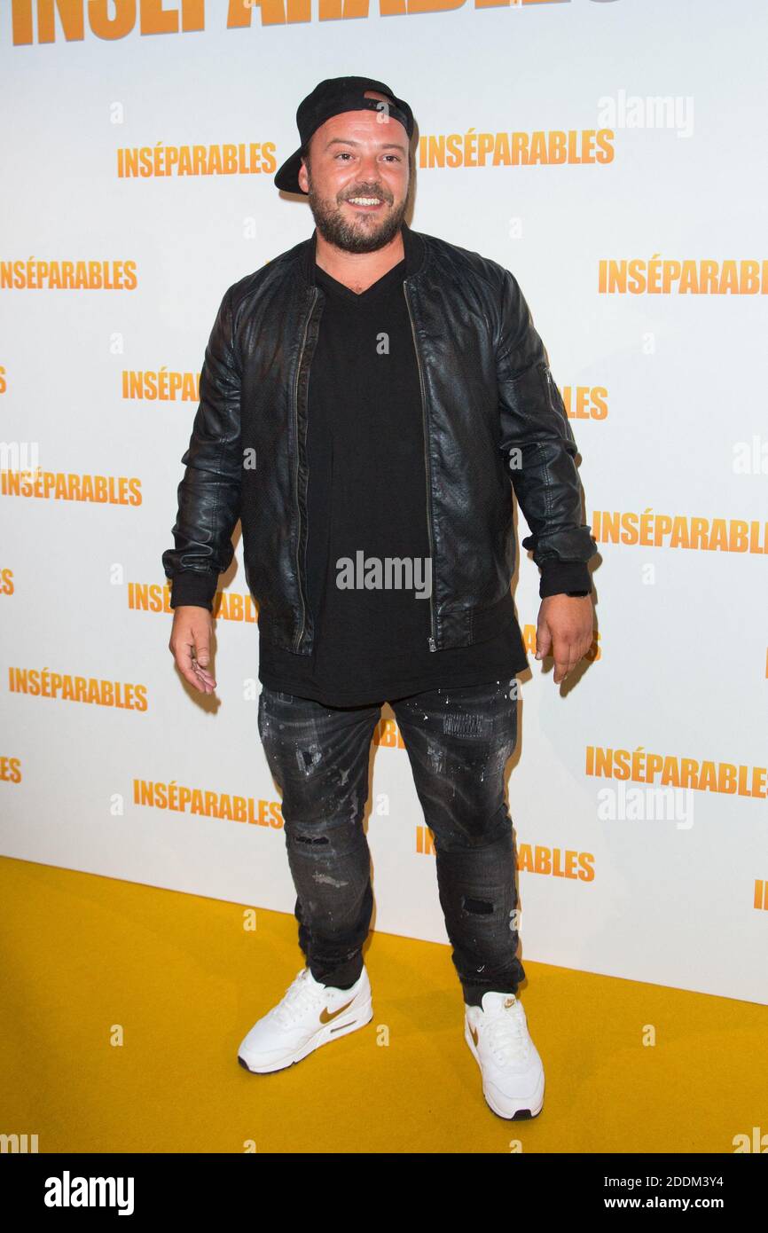 Alban Ivanov attends the 'Inseparables' Paris Film Premiere At UGC Cine ...