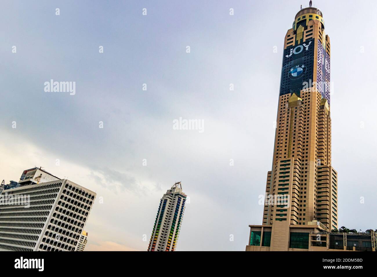 Baiyoke Tower 2 in Bangkok, Thailand. Skyscrapers and skyscrapers in ...
